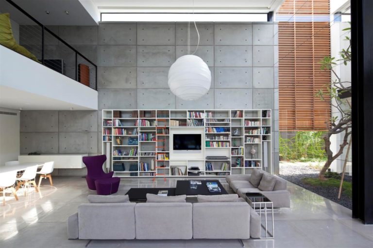 Spectacular Haifa Modern House in Israel by Pitsou Kedem