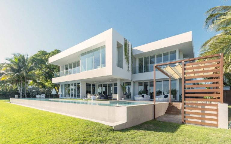 $14.9 Million Miami Waterfront Mansion in Bay Point