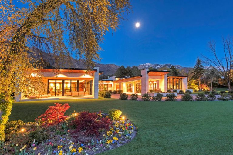 Tour of Spectacular Contemporary Mansion in Salt Lake City, Utah