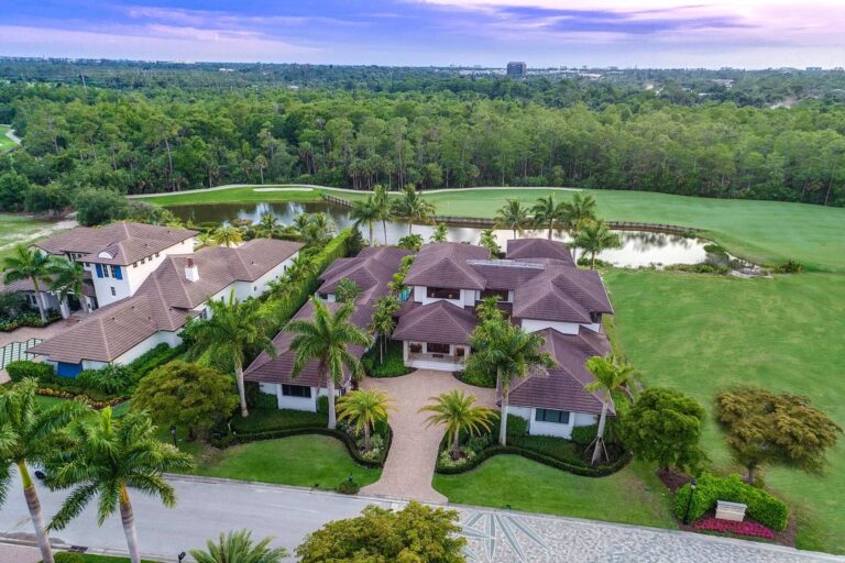 Naples's Gordon River Stylish Home for Sale at $6 Million