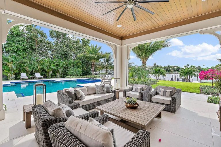 Stunning Waterfront Home with Resort-Style Pool in Admirals Cove ...