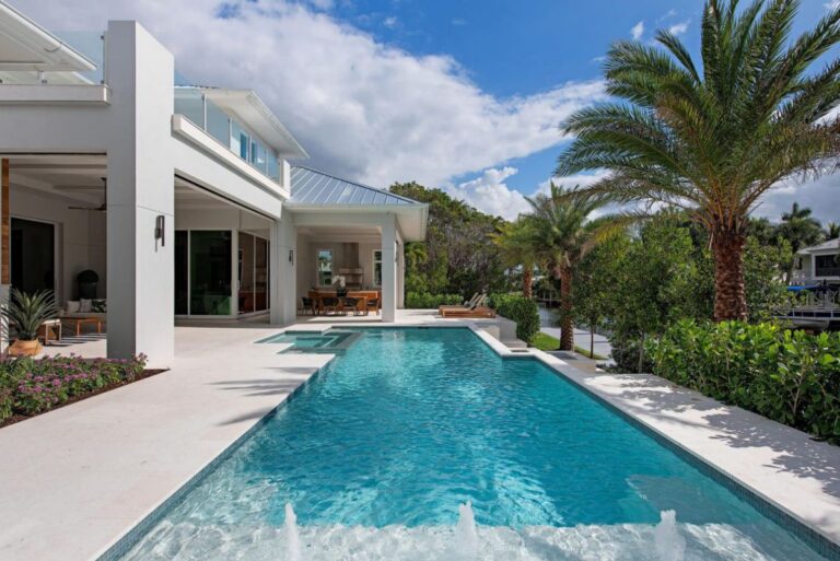 Coastal Contemporary Home in Naples, Florida by Falcon Design