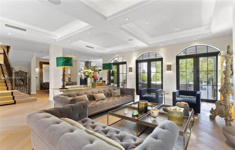 European Villa in Miami Beach with Luxury Finishes for Sale at $5.5 Million