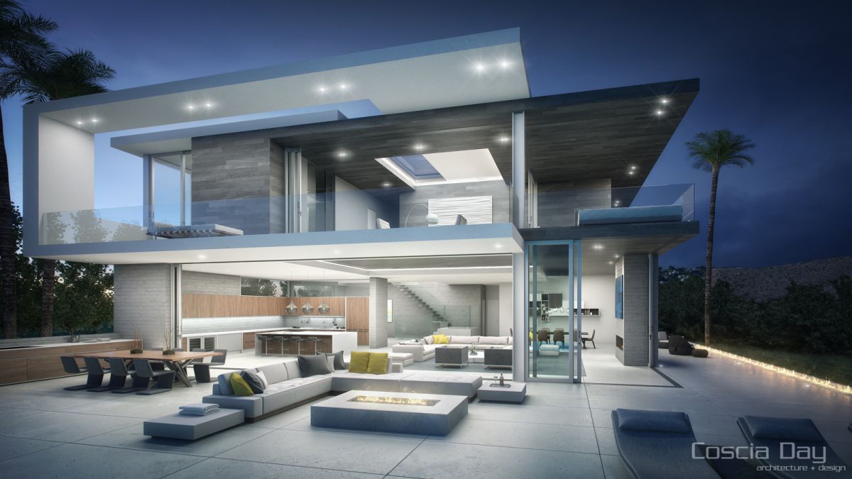 Gayton Place Residence Concept by Coscia Day Architecture & Design