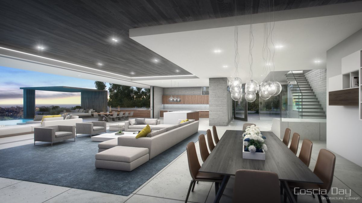 Gayton Place Residence Concept by Coscia Day Architecture & Design