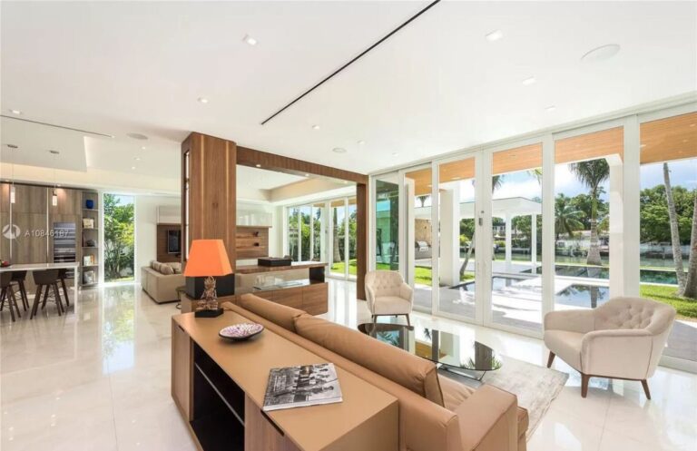 Modern Waterfront Smart Home in Miami Beach on Market for $7.8 Million
