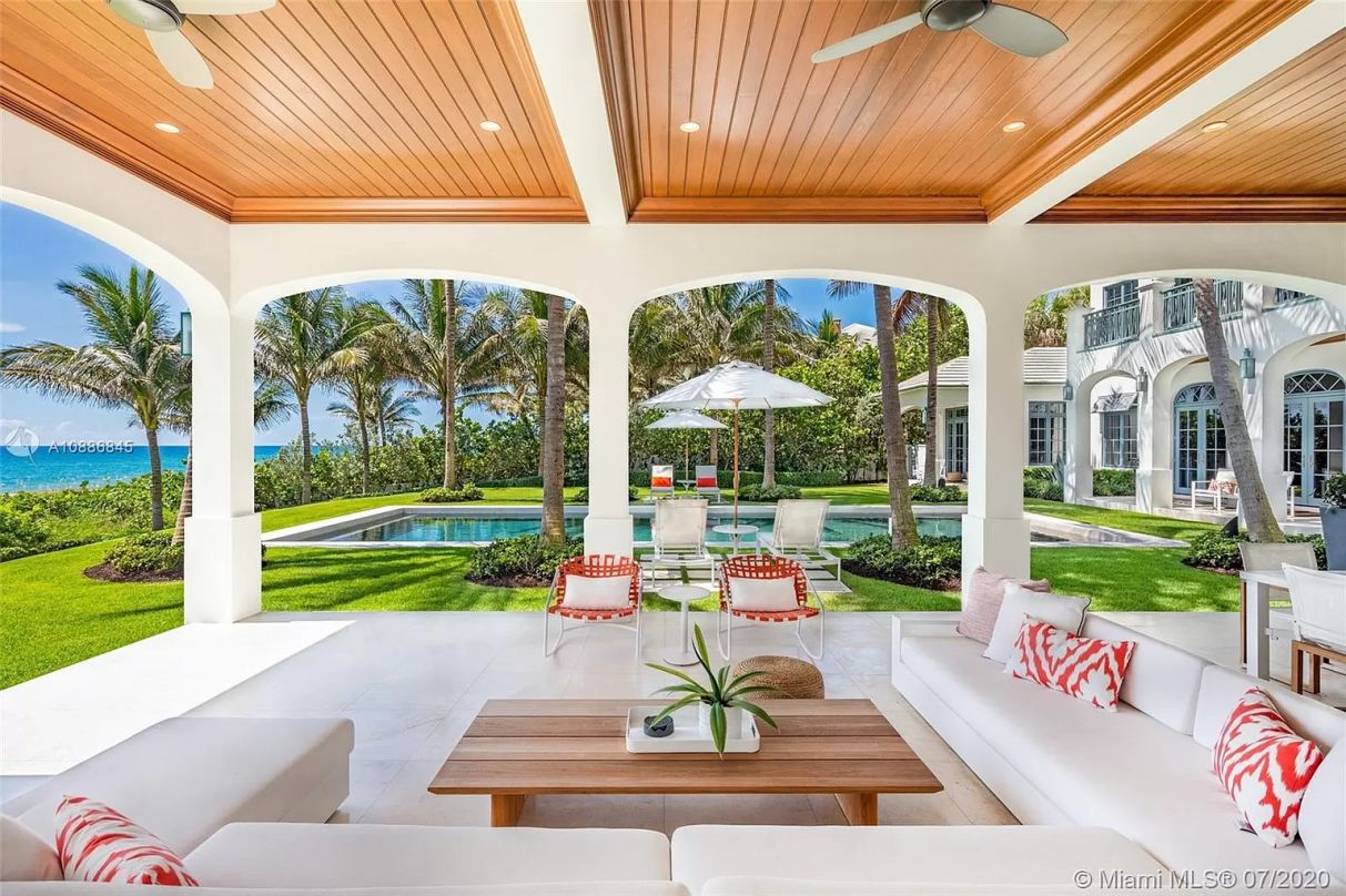 $22 Million Oceanfront Compound in Gulf Stream Returns to Market