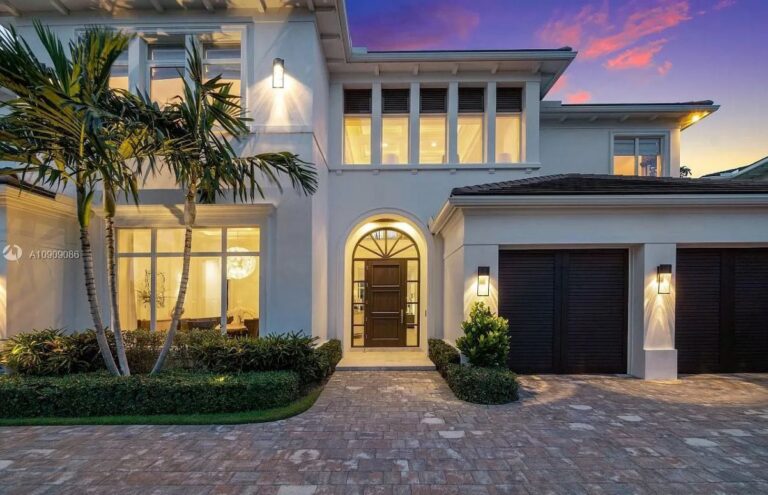 Boca Raton Home with Transitional Accents asked for $5.8 Million