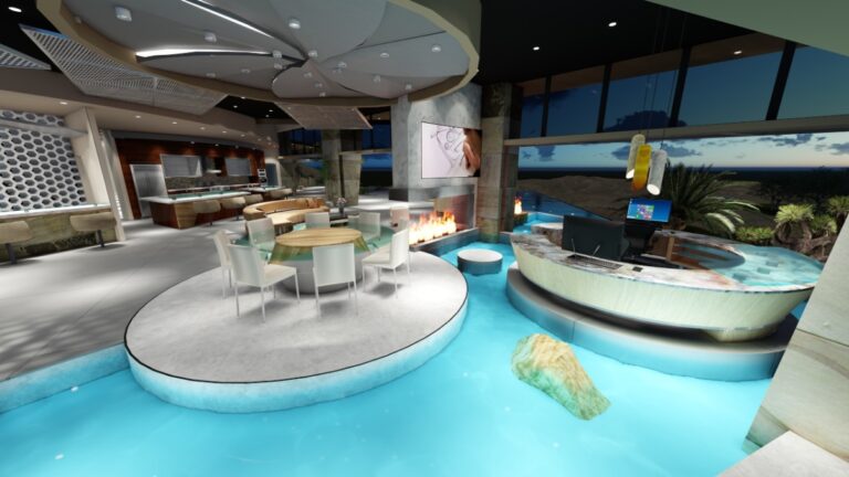 Contemporary Desert Modern Residence Concept by Brian Foster Designs