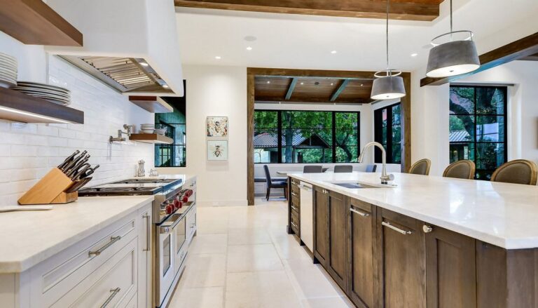 Transitional Texas Residence in Austin by Cornerstone Architects