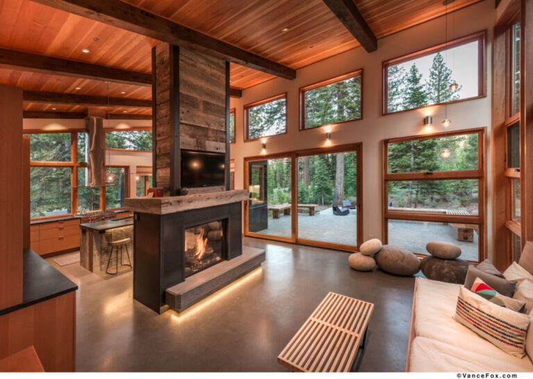 Green House in Martis Camp by Ryan Group Architects