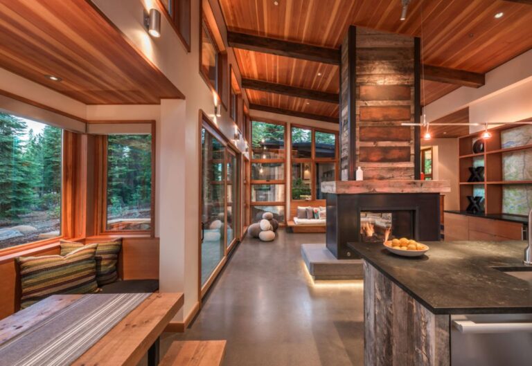 Green House in Martis Camp by Ryan Group Architects