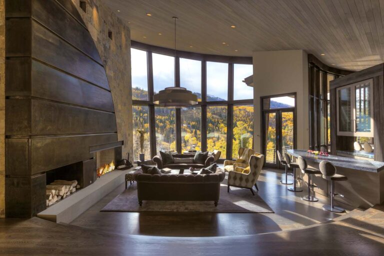 One of A Kind Utah Home on White Pine Canyon by Upwall Design Architects