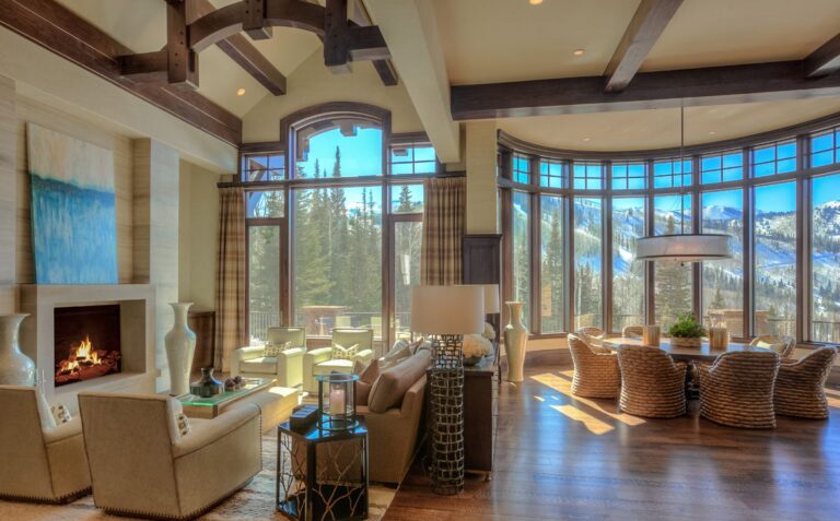 Exceptional Utah Mountain Home on White Pine Canyon by Upwall Design ...