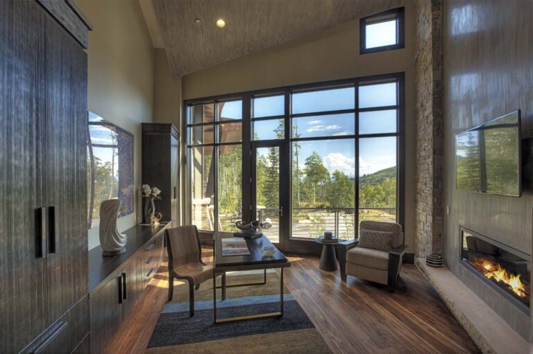 Utah Mountain Home Design by Upwall Design Architects