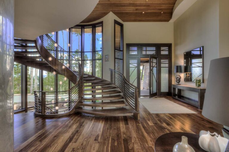 Utah Mountain Home Design by Upwall Design Architects