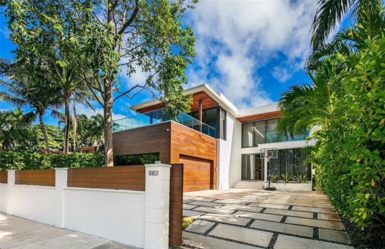 Perfectly Designed Modern Home in Miami Beach Sells for $6,499,000