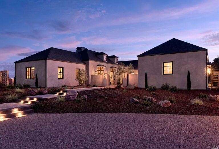 Stunning Newly Constructed Home for Sale in Santa Rosa $6,750,000