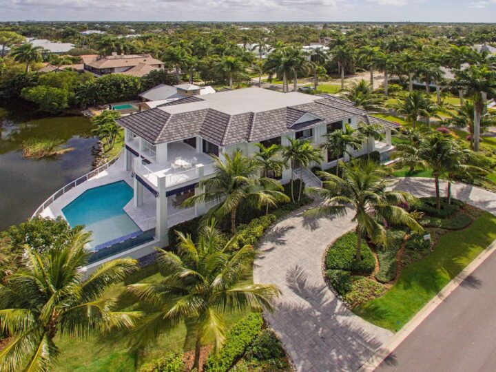 Beautifully Coastal Contemporary Home in Naples selling for $7,995,000