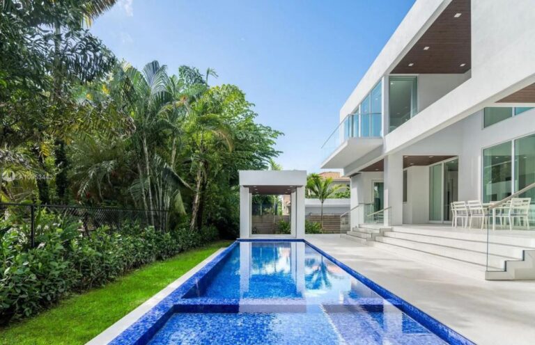 Brand New Key Biscayne Home is a Modern Marvel for Sale at $3,999,000