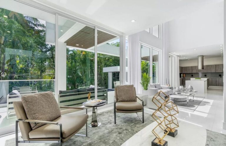 Brand New Key Biscayne Home is a Modern Marvel for Sale at $3,999,000