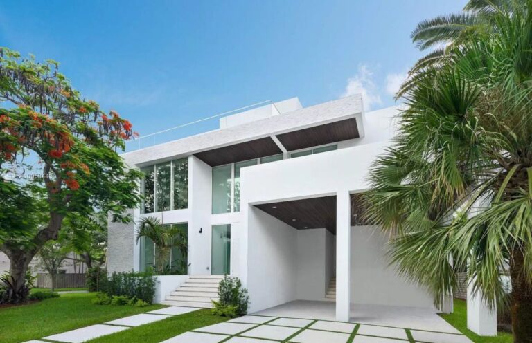 Brand New Key Biscayne Home is a Modern Marvel for Sale at $3,999,000