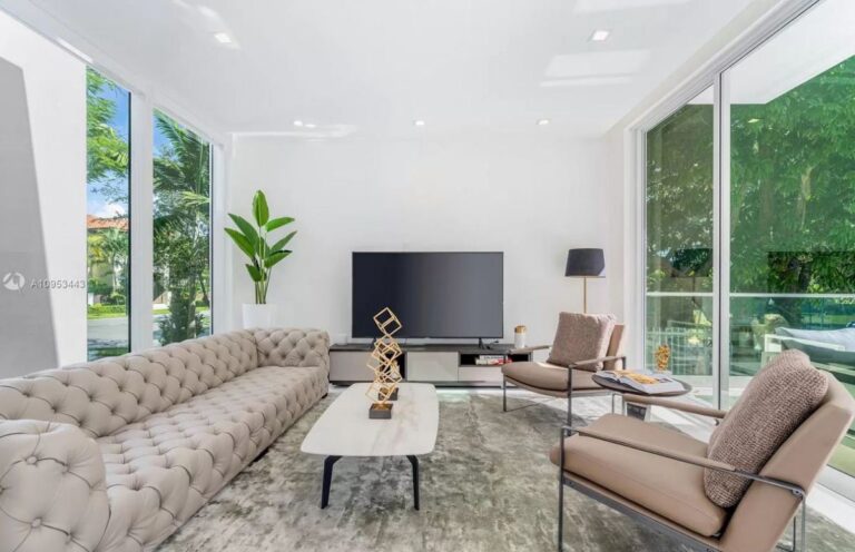 Brand New Key Biscayne Home is a Modern Marvel for Sale at $3,999,000