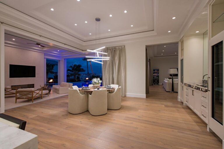 Naples Contemporary Home offers Captivating Views and Clean Lines