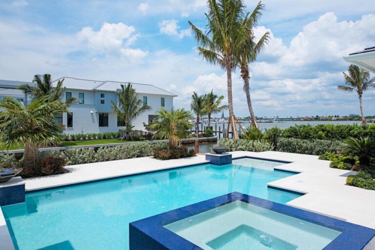 Naples Contemporary Home offers Captivating Views and Clean Lines