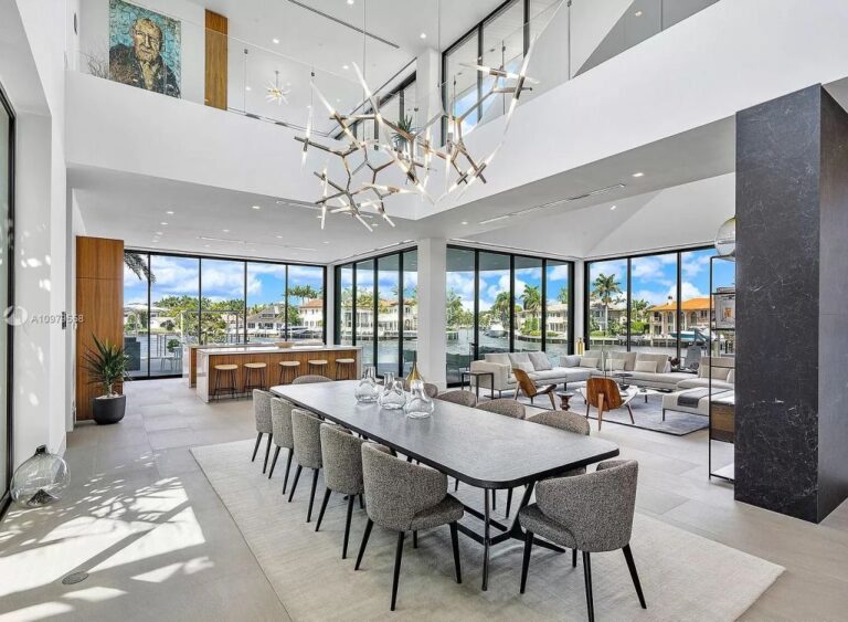 Unparalleled Waterfront Luxury Residence with Breathtaking Views in ...