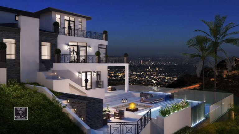 Los Angeles Modern Mansion Design Concept by Vantage Design Group