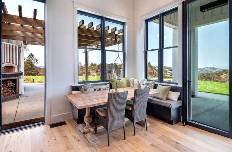 Modern Farmhouse in Healdsburg Set on 77 Acres Asking for $7,890,000