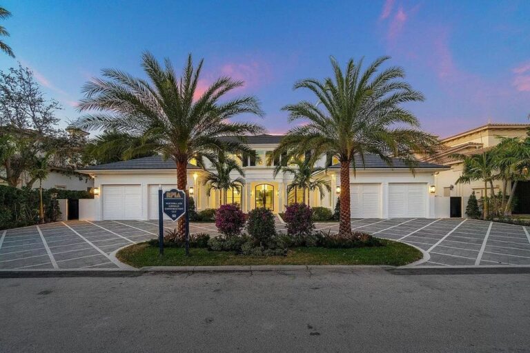 Newly Modern Transitional Boca Raton Home just Listed for $12,990,000