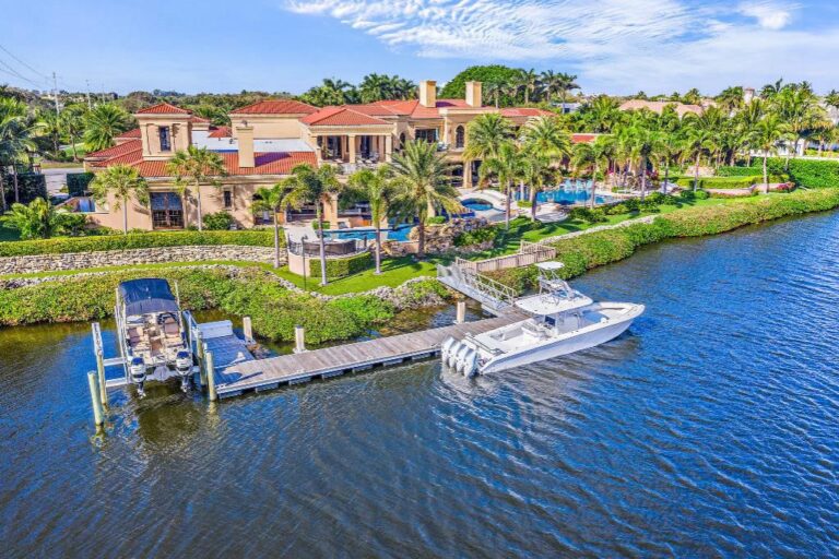 Magnificent Jupiter Mansion boasts over 365' of Prime Protected ...