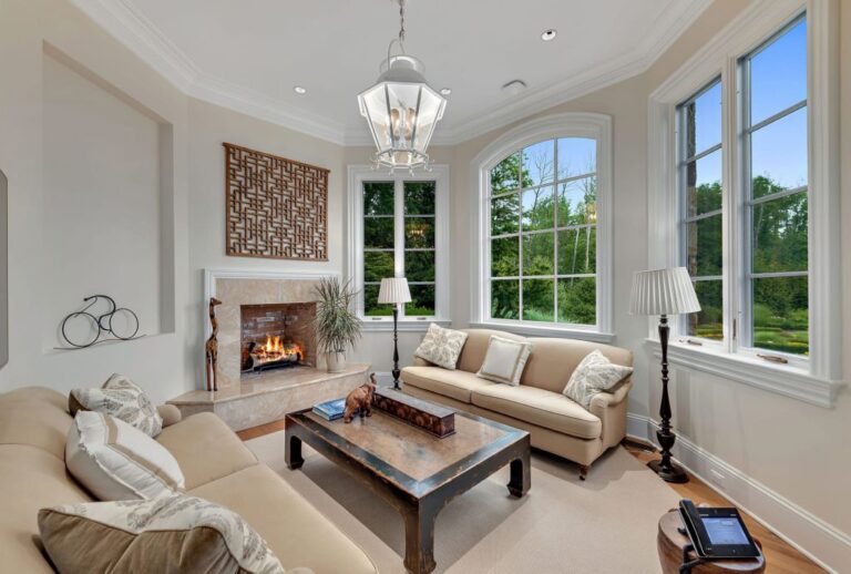 This $8,500,000 New York Home has An Unique Violin-Shaped Pool