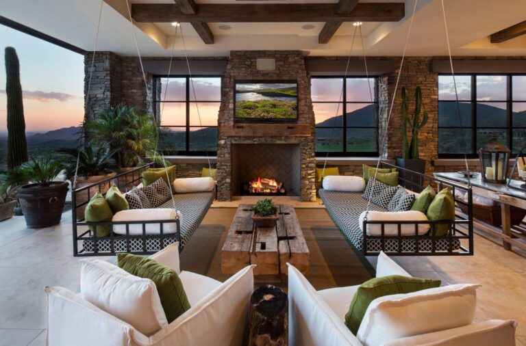 This Arizona Desert Mountain Home has breathtaking panoramic views