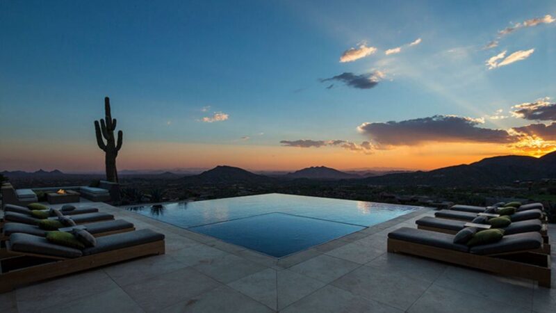 This Arizona Desert Mountain Home has breathtaking panoramic views