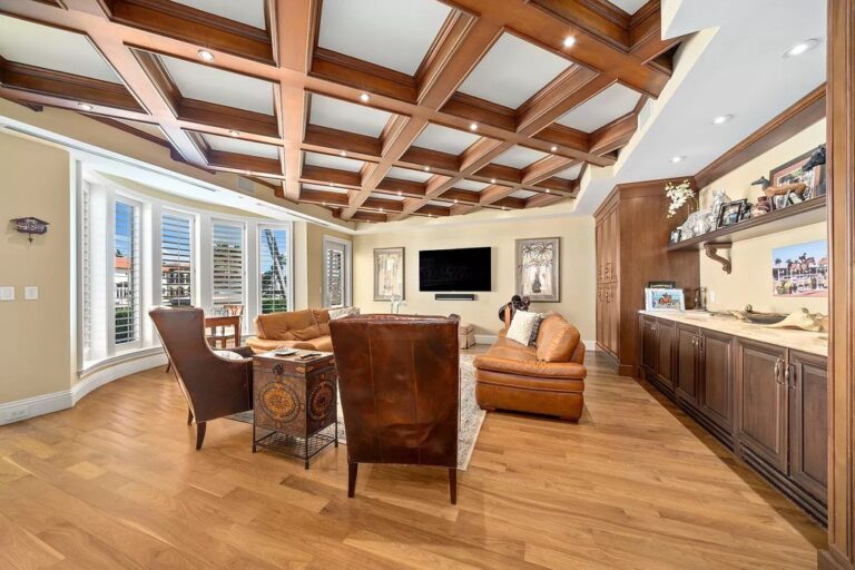 Private Waterfront Oasis - Exceptional Estate with Deep Water Frontage ...
