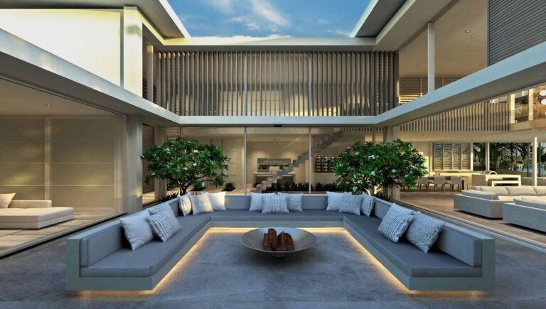 Conceptual Design of Waterways House in Australia by Chris Clout Design