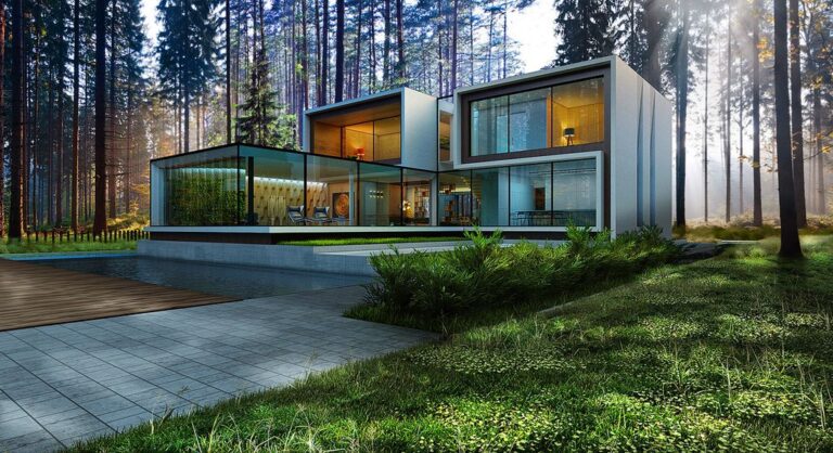 Gorgeous Design Concept of Ukraine Modern House by Alexander Zhidkov