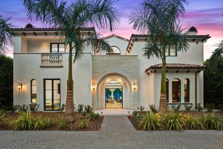 $18M New Mansion in Beverly Hills Showcases Masterful Craftsmanship