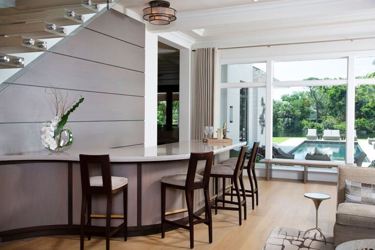 Old Naples Contemporary Interior Design by Ficarra Design Associates