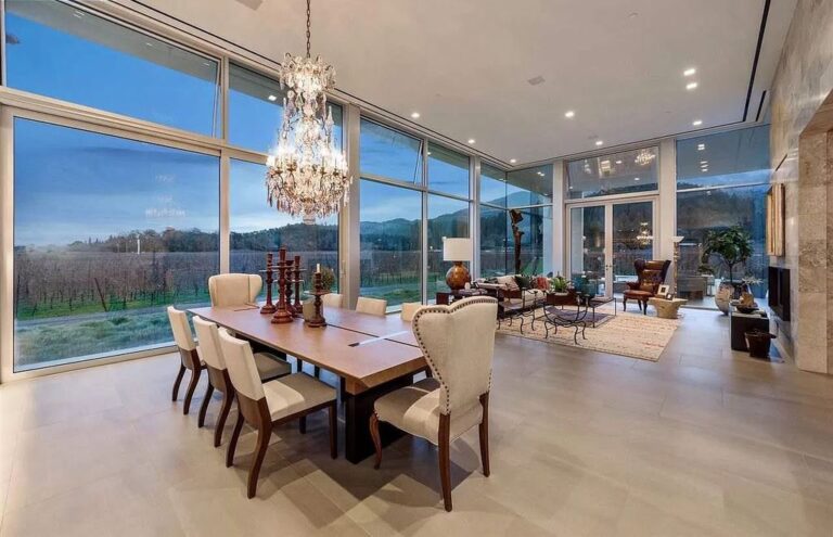 Stunning 20 Acre Vineyard Estate in California Asking for $32,000,000
