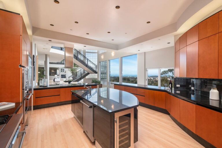 Outstanding Architectural Home with A Long Sweeping Driveway in ...