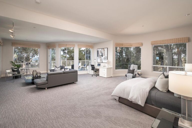 Outstanding Architectural Home with A Long Sweeping Driveway in ...