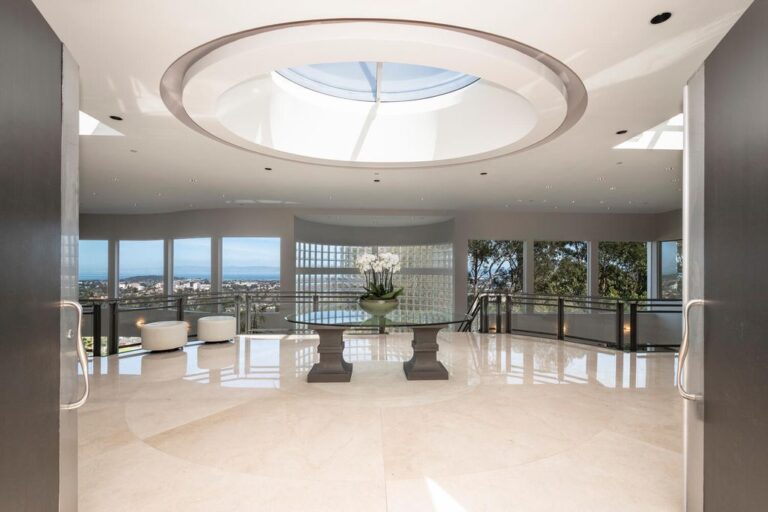 Outstanding Architectural Home with A Long Sweeping Driveway in ...