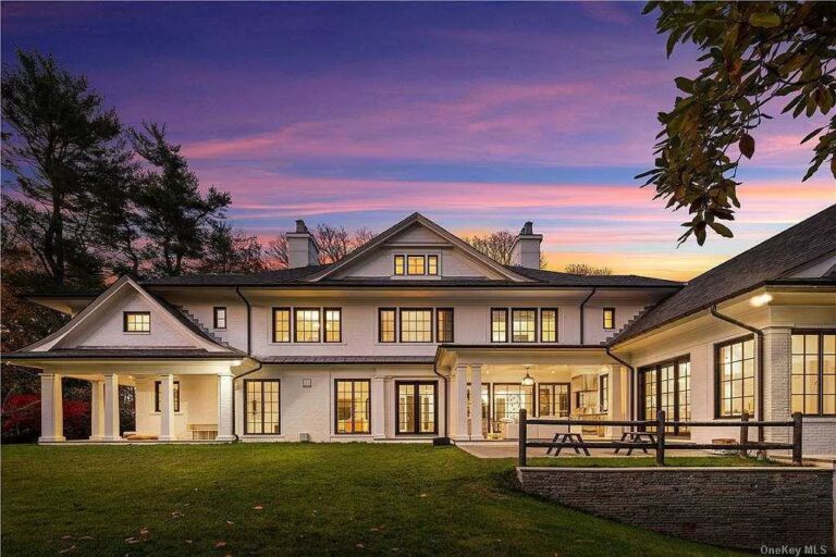 $9,995,000 Sophisticated New York Estate in Old Westbury is livable work