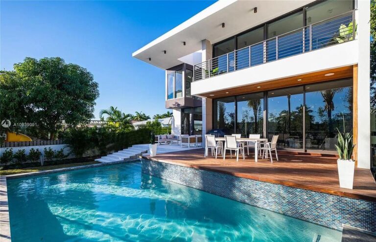 Enjoy The Ultimate Waterfront Lifestyle in $5,200,000 Miami Beach Home