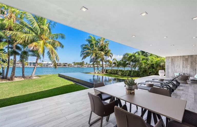 An Incredible New Waterfront Home in Miami Beach Selling for $9,950,000