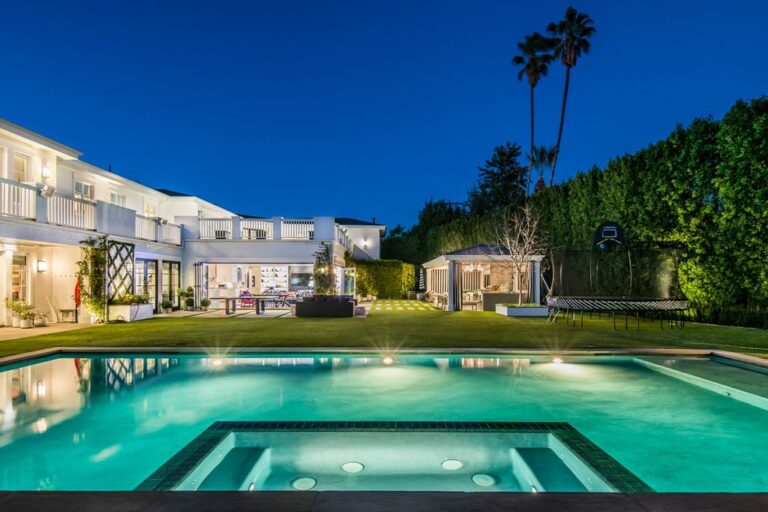 A $11,495,000 Encino Estate offers the Quintessential California Living